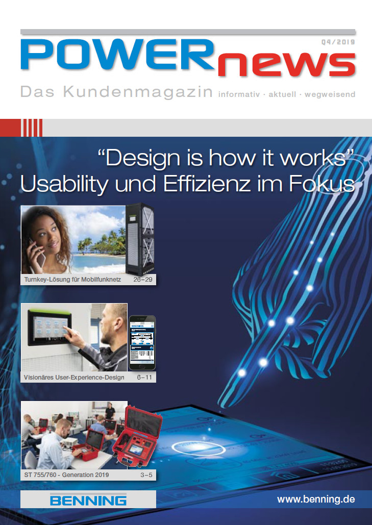 BENNING POWER news Q4/2019 | BENNING-Blog