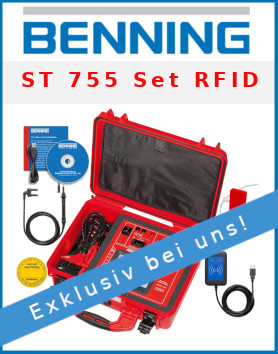 Neu: BENNING ST 755 Set RFID | BENNING-Blog
